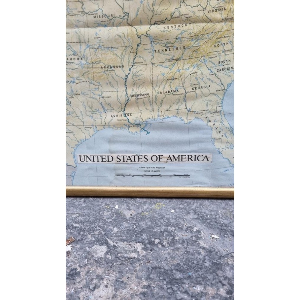 Χάρτης Αμερικής Granny's 108909- Vintage